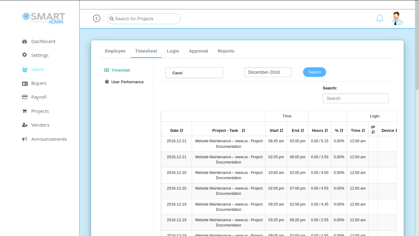 Best Project Management, Invoicing, Time Tracker Software - SmartAdmin